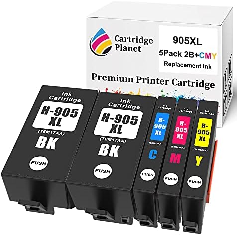 HP 905XL Genuine Original Black Ink Printer Cartridge works with HP ...