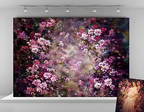 Amazon.com : Kate 7x5ft Colorful Abstract Flowers Backdrops for ...