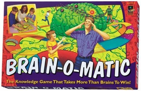 Amazon.com: Brain-O-Matic Electronic Trivia Board Game by Damert : Toys ...