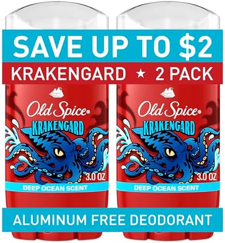 Amazon.com : Old Spice Aluminum Free Deodorant for Men, 24/7 Freshness ...