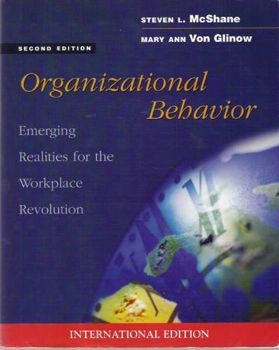 Organizational Behavior: Emerging Realities for the Workplace: Steven ...