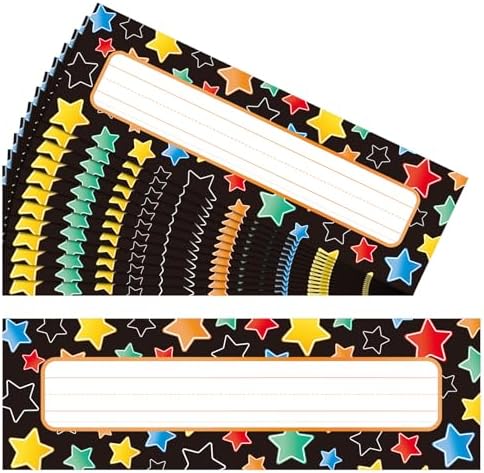 Amazon.com: 36PCS Name Tags Stickers for Classroom Desk Name Tags for ...