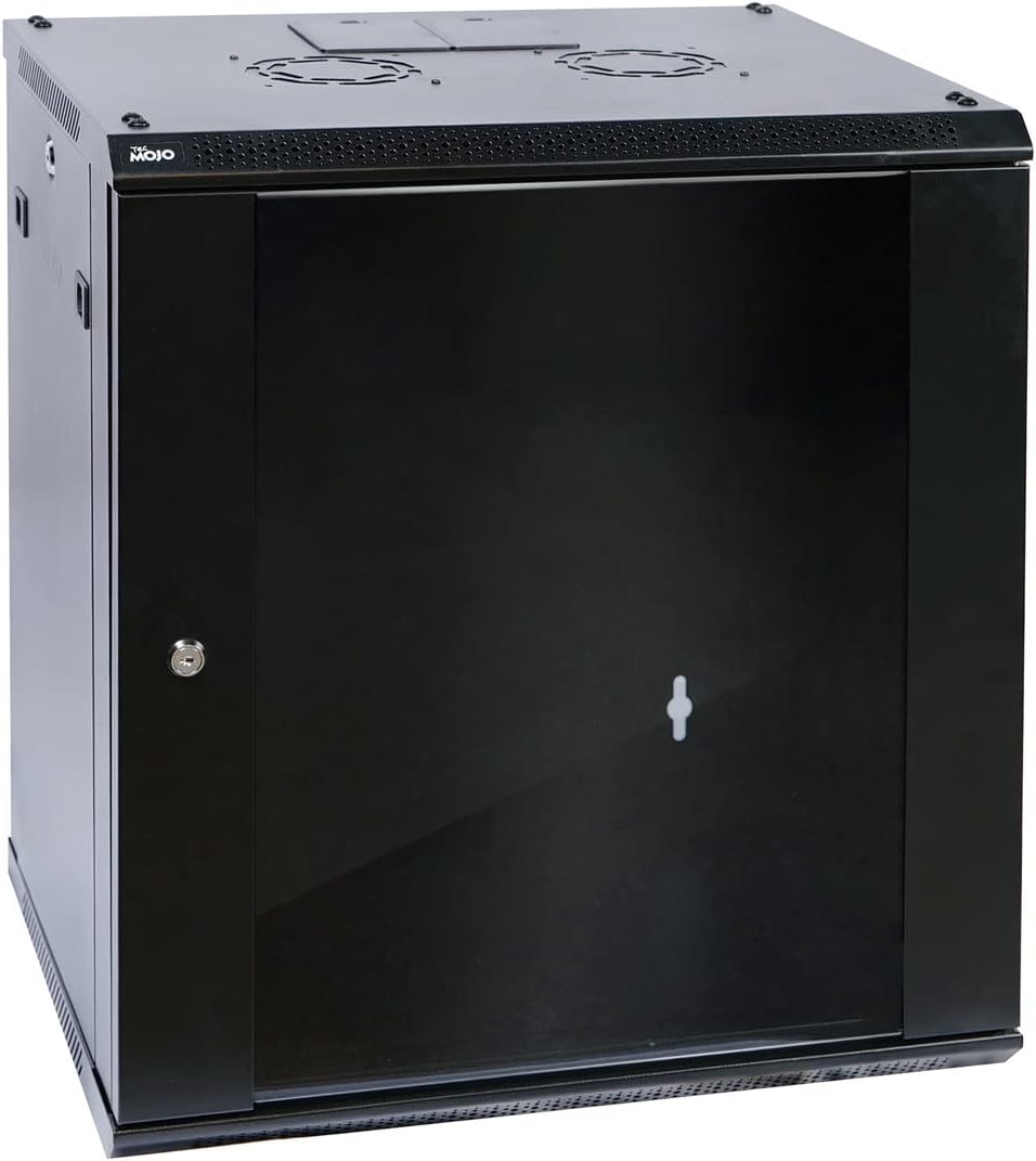 Amazon.com: TECMOJO Standard Wall Mount Server Cabinet IT Network Rack ...