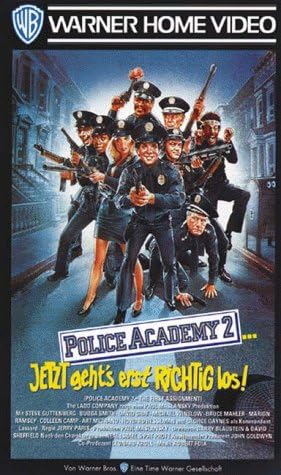 Amazon.com: Police Academy 2: Their First Assignment [VHS] : Steve ...