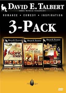 David E. Talbert 3-Pack (The Fabric of a Man/ He Say, She Say, But What Does God Say?/ Love On ...