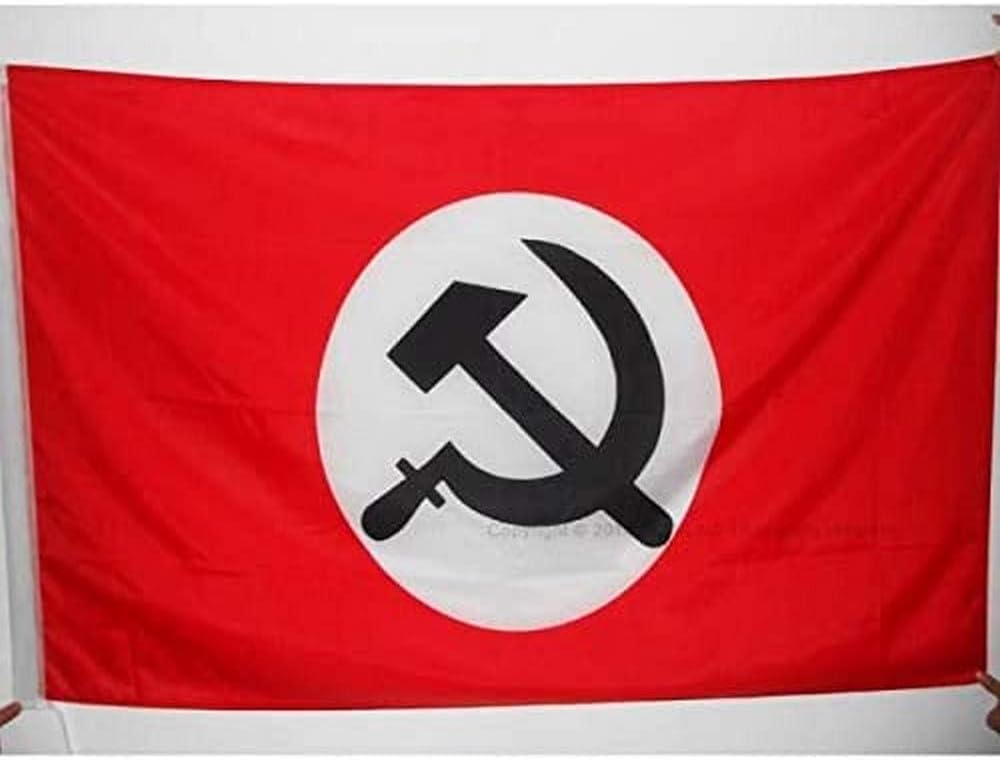 AZ FLAG - National Bolshevik Party Flag - 150x90 Cm - Communist Russian ...