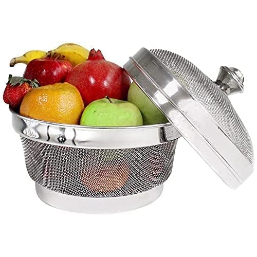 Buy Black Olive Round Fridge Basket - 1 Pcs Stainless Steel ...