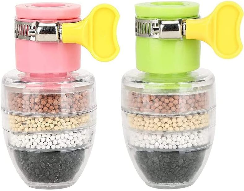 PANTHI Activated Carbon Faucet Water Filters Universal Interface Home ...