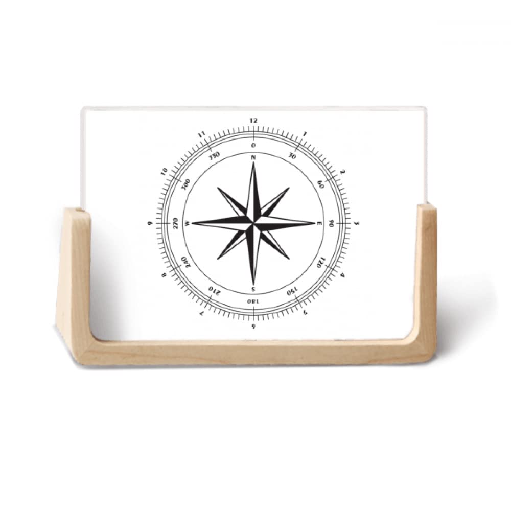 N/A Dial Position Digital Direction Photo Wooden Photo Frame Tabletop ...