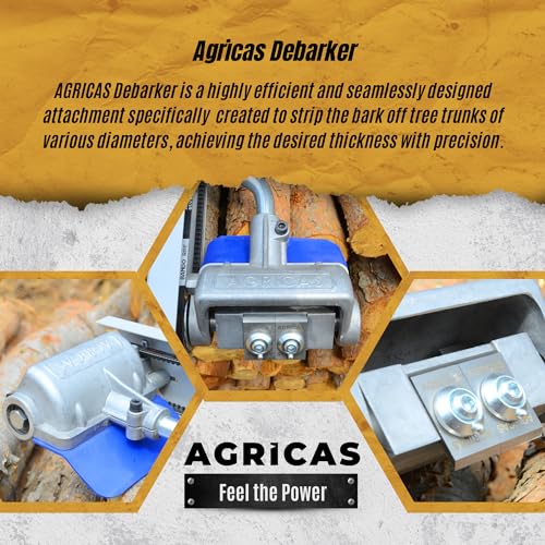 Snapklik.com : AGRICAS AGT014 Chainsaw Debarker, Log Peeler, And Tree ...