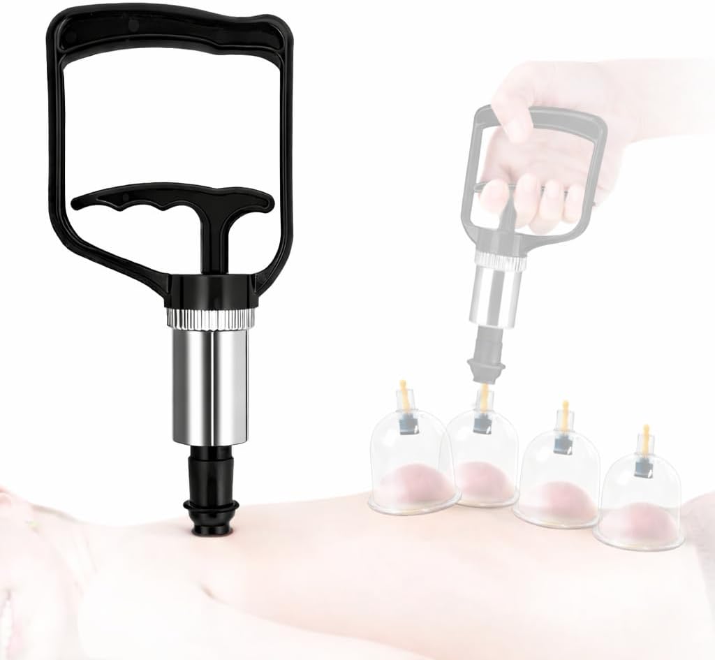 Amazon.com: Cupping Pump Hand Vacuum Pump Replacement Strong Suction ...