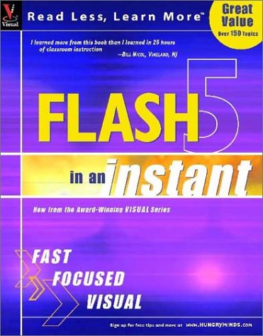 Flash 5 In An Instant (Visual Read Less, Learn More): Toot, Michael S ...