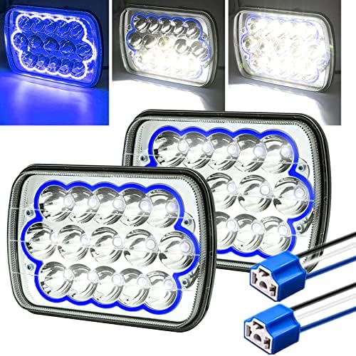 Ourbest H6054 Led Lights, Hi/Low Sealed Beam 5x7 Lights for H5054 ...