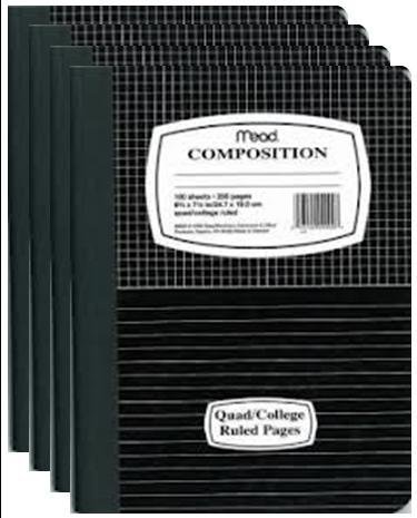 Top 10 Best Mead Quad Ruled Notebook : Reviews & Buying Guide - Katynel