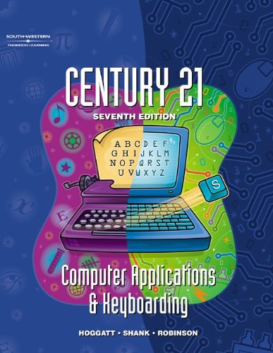 『CenturyComputer Applications & Keyboarding 21巻』｜感想・レビュー - 読書メーター