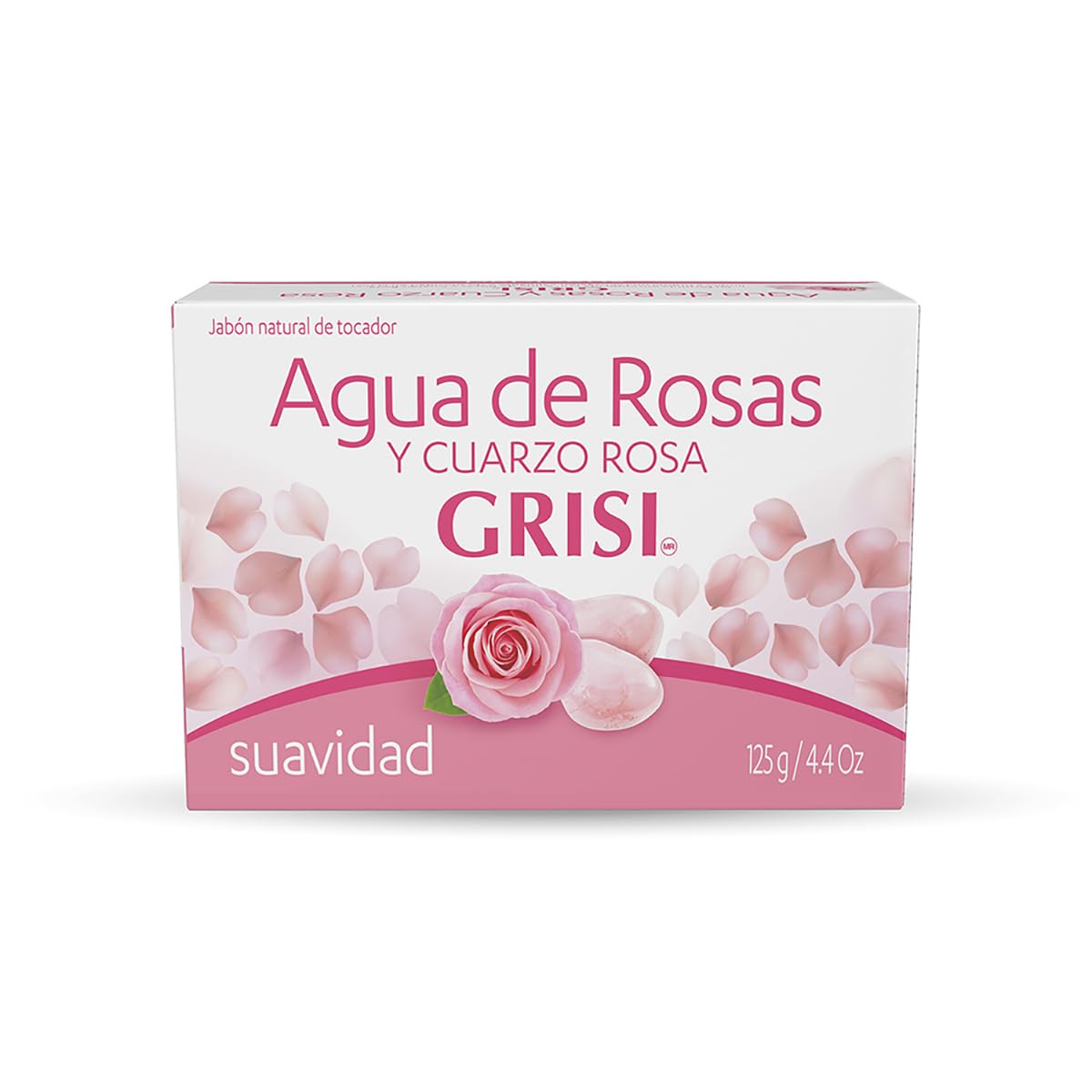 GRISI, Jabón de tocador, Agua de Rosas y Cuarzo Rosa | Jabón en Barra ...