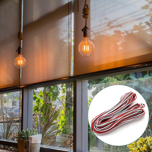 22AWG Electrical Wire 3 Core Cable – 33ft/10m 3 Pin Conductor Extension ...