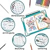 Amazon.com: Crayola Light Up Tracing Pad - Teal, Kids Light Board For ...