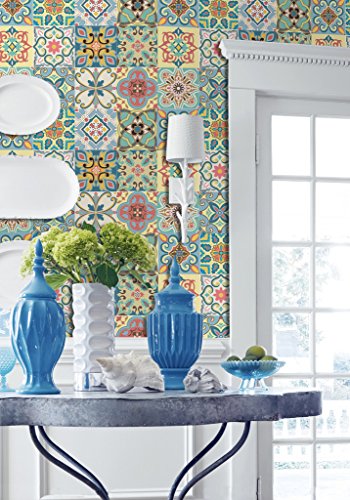 GSS Designs 24 PC Pack Traditional Mexican Talavera Tile Stickers for ...