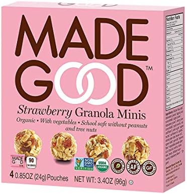 Amazon.com: MadeGood Granola Minis Chocolate Chip & Mixed Berry Variety ...