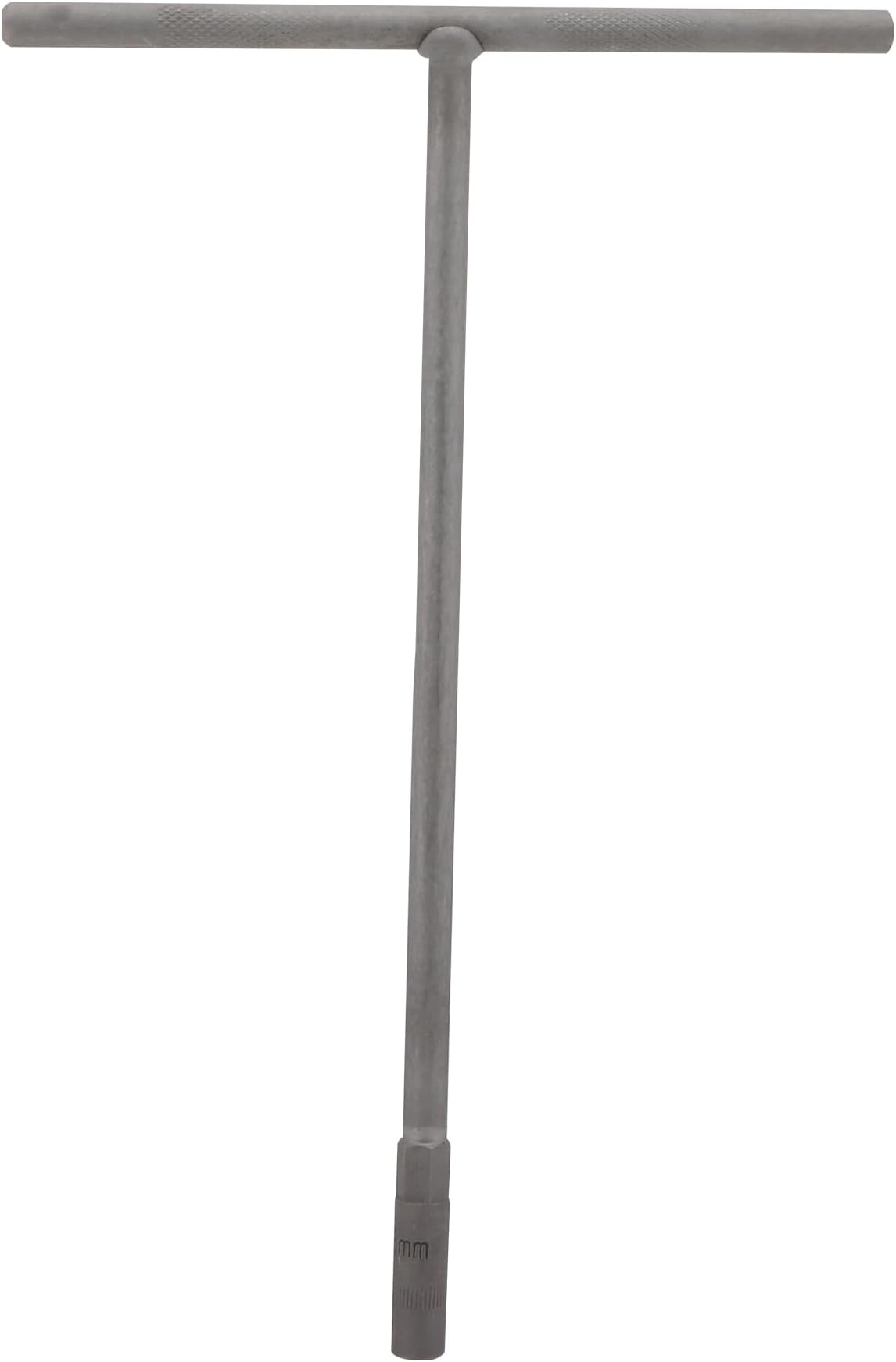 uxcell T Handle 8mm Hex Socket Hexagon Key Wrench Nut Driver Silver ...