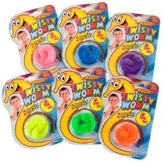 Magic Twisty Wiggley Worm 2 packs per set : Amazon.co.uk: Toys & Games