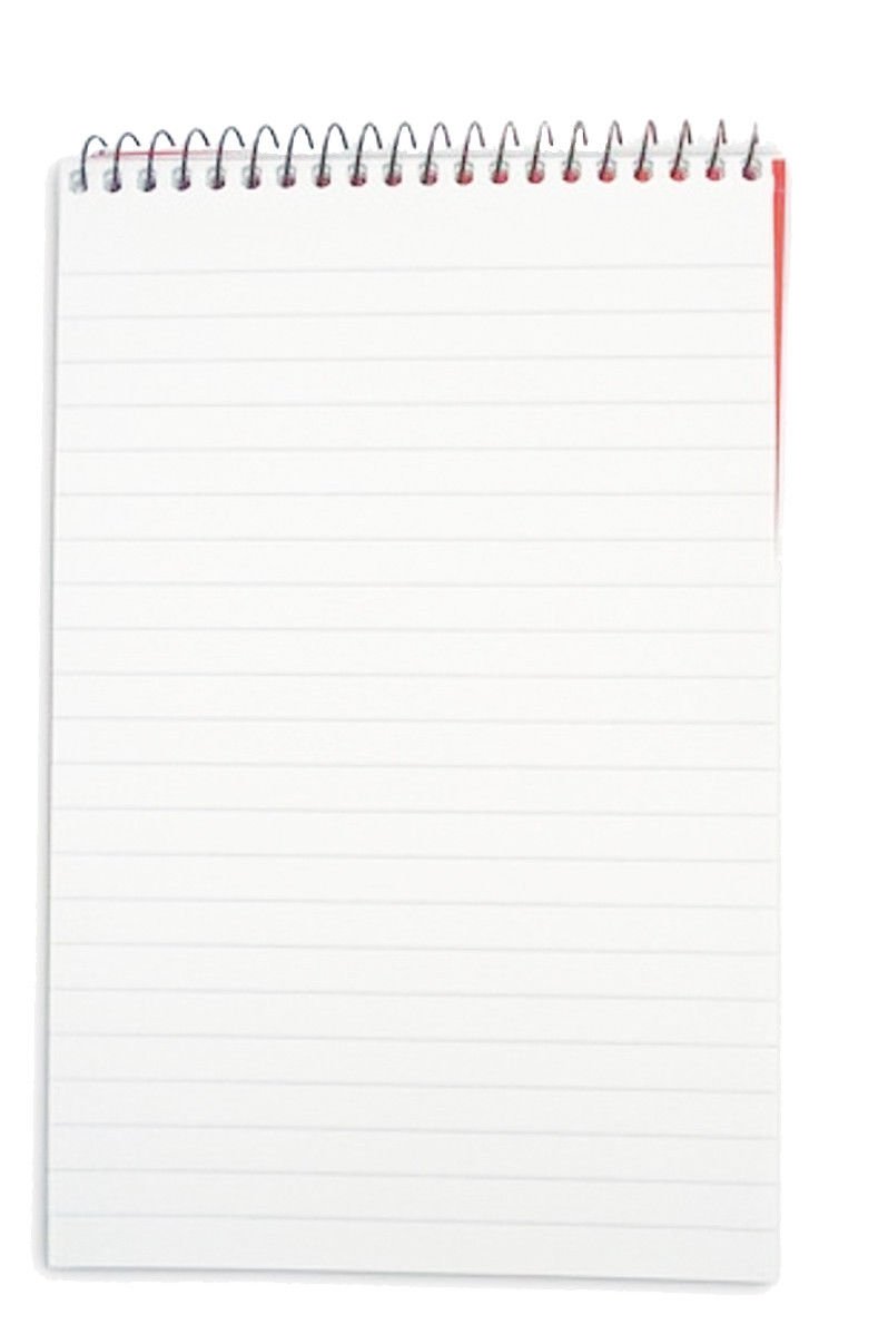 SHORTHAND NOTEBOOK SPIRAL PAD 80 SHEETS - 160 PAGES 8 x 5 INCHES PACK ...