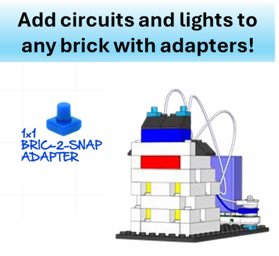 Snapklik.com : Snap Circuits BRIC Light, Building Bricks & Electric ...