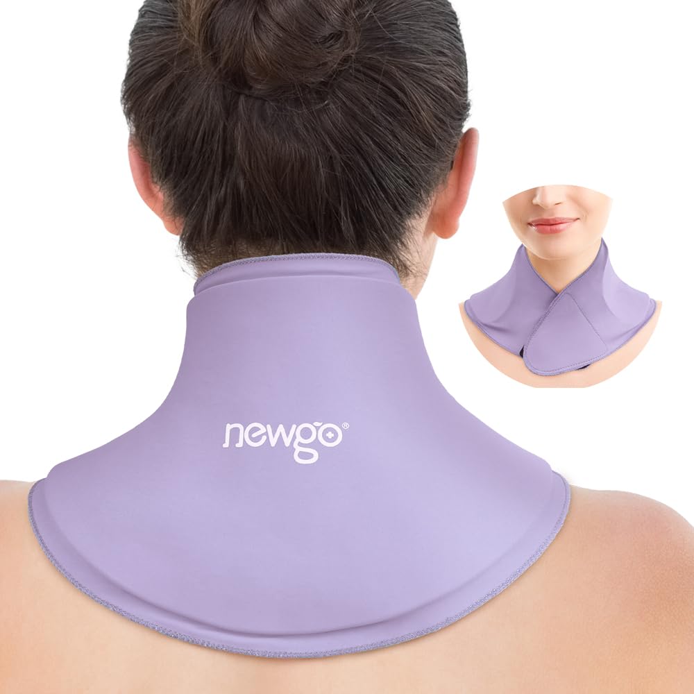 Snapklik.com : NEWGO Neck Ice Pack Wrap Reusable For Pain Relief ...