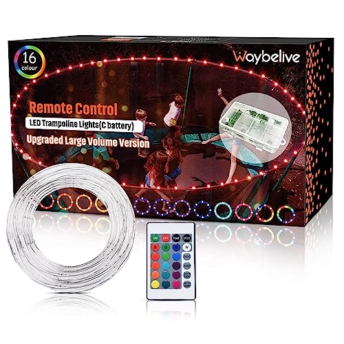 Snapklik.com : Upgraded Large Volume Version LED Trampoline ...