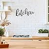 Amazon.com: Maxdot Kitchen Metal Cutout Sign Word Wall Decor Farmhouse ...
