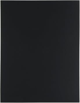 Amazon.com: Chalk Ink Chalkboard Paper, 8.5 x 11, Black, Set of 50