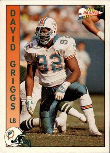 Amazon.com: 1992 Pacific #173 David Griggs NFL Football Trading Card ...