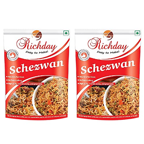Richday Instant Schezwan Seasoning Sprinkler Powder Spice Mix Masala ...