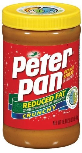 Amazon.com: Peter Pan Reduced Fat Crunchy Peanut Butter - 16.3 oz