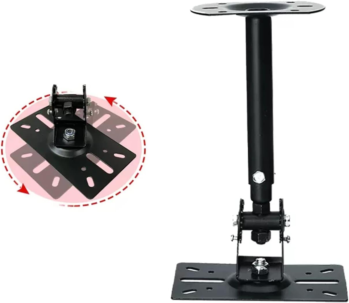 Speaker Stands Speaker Wall Mount Bracket Thickening Extension Karaoke ...