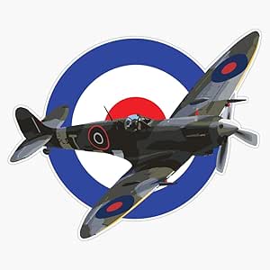 Amazon.com - Supermarine Spitfire Window Bumper Sticker Decal 5"