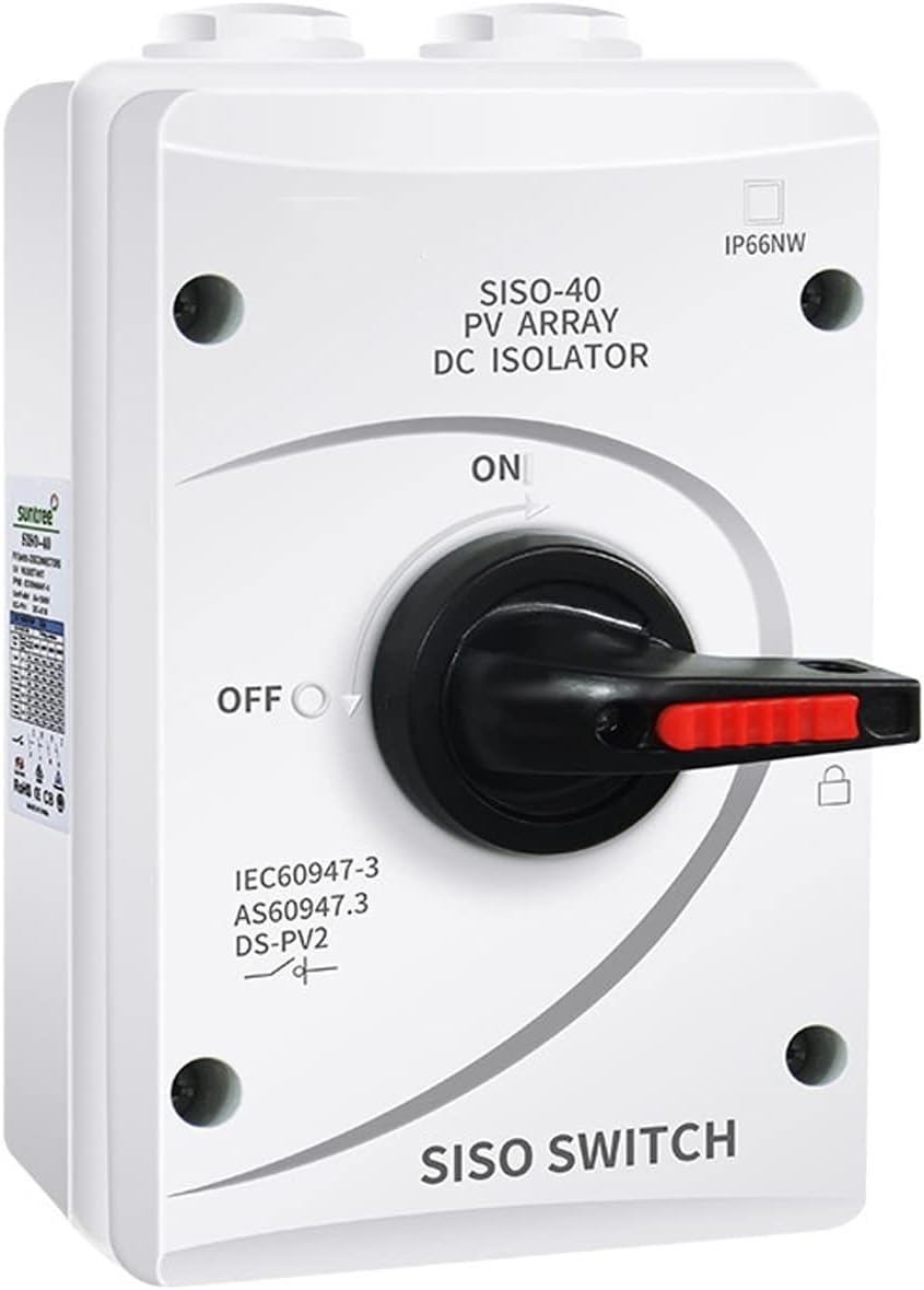 Amazon.com: SKXMOD 1 PCS Solar Electrical Isolator Switch 1000V DC ...