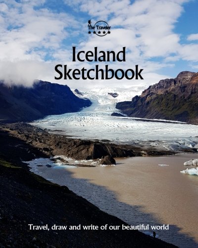 Buy Iceland Sketchbook - Snow & Beach: Iceland Drawing Books for ...