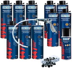 DINITROL FOR LAND ROVER CLASSIC RUST PROOFING LITRES KIT : Amazon.co.uk: Automotive