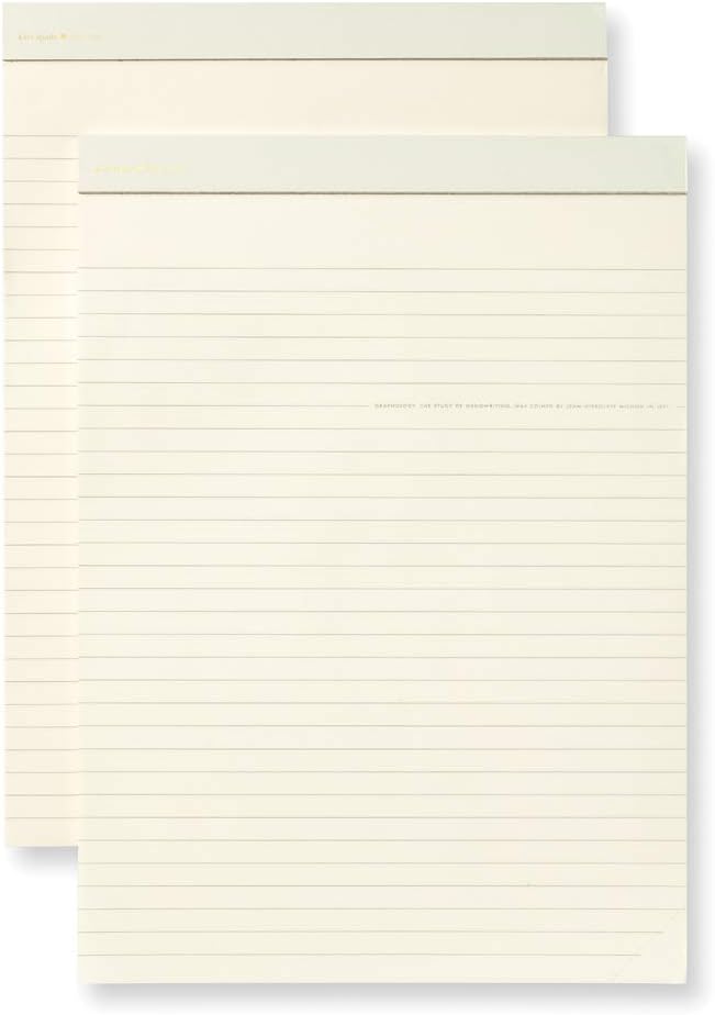 Amazon.com: Kate Spade New York Notepad Folio Refill Set of 2, Letter ...