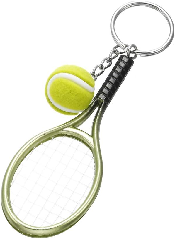 WINOMO Sports Keychain Key Ring Cute Sport Charm Tennis Ball Key Chain ...