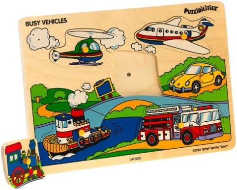 Puzzibilities Busy sonido Vehículos Puzzle : Amazon.com.mx: Juguetes y ...