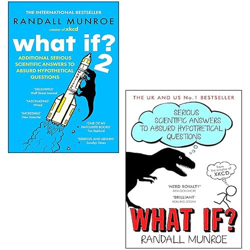 Randall Munroe 2 Books Collection Set (What If?, What If? 2): Randall ...