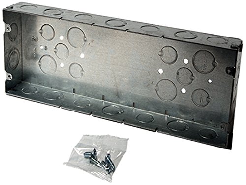 O-Z/Gedney 5G5075S Multigang Switch Box with Knockout, 5 Gangs, Welded ...