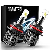 Amazon.com: BEAMTECH H13 LED Headlight Bulbs, 8000LM 40W Fanless CSP ...