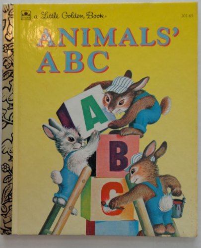 Animals' ABC (Little Golden Book 202-65): Golden Books Staff: Amazon ...