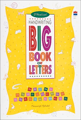 D'Nealian Handwriting Alphabet Sticker, Manuscript: Thurber, Donald ...