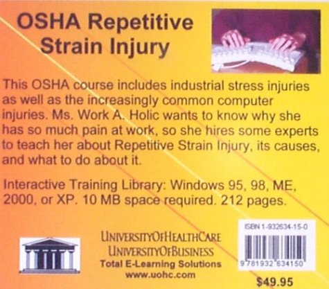 OSHA Repetitive Strain Injury: Farb, Daniel, Gordon, Bruce ...
