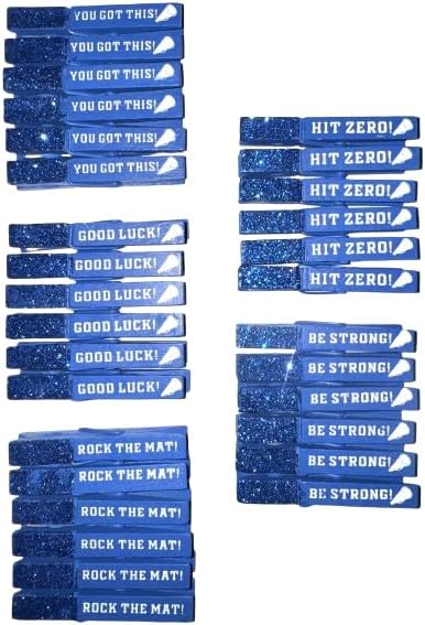 Amazon.com: Spirit Clips Cheer Pins Competition Pins Spirit Clips (Pack ...